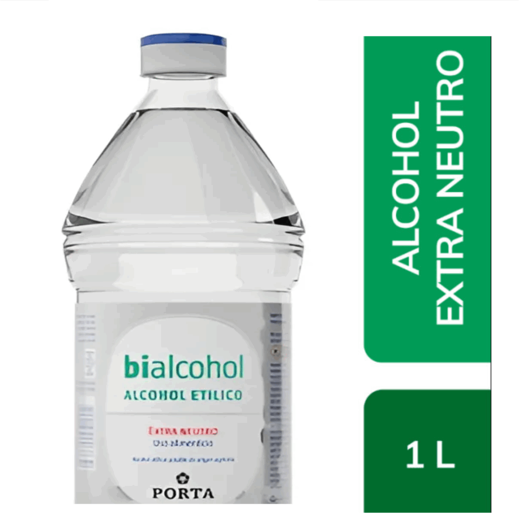 BIALCOHOL EXTRA NEUTRO 96º X 1 LT. PORTA – Dallachiesa